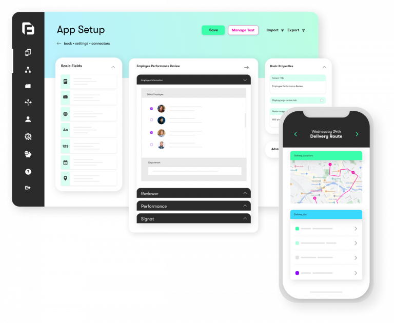 No-Code Mobile App Builder For Business - forms2
